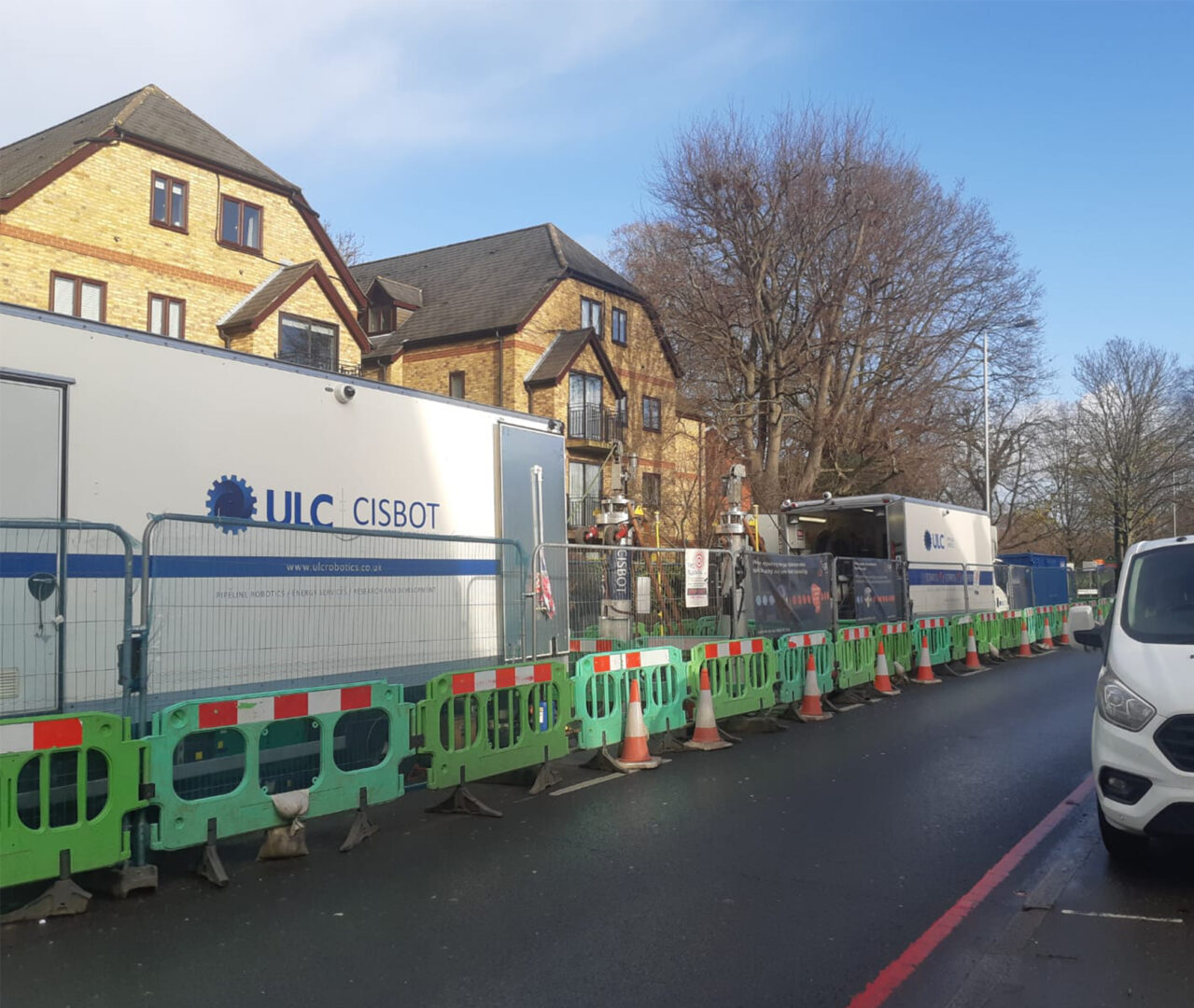 CISBOT: minimising disruption and keeping London moving | ULC Robotics