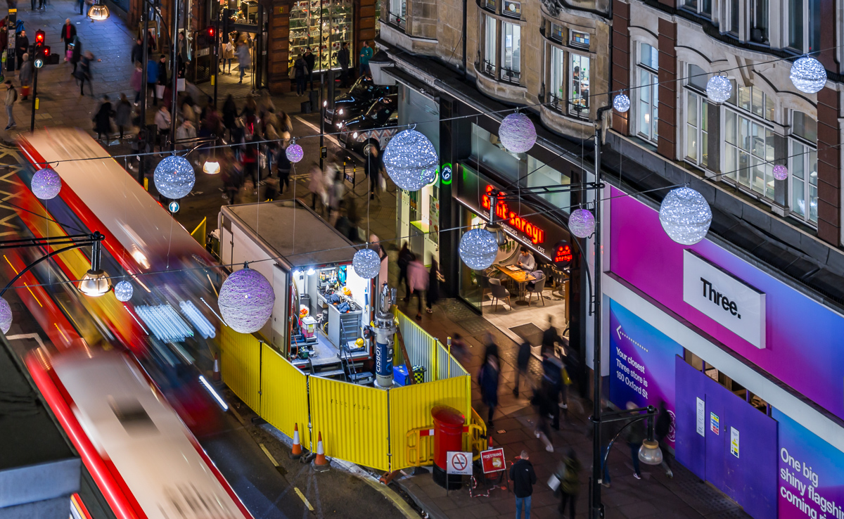 CISBOT: Oxford Street, London | ULC Technologies