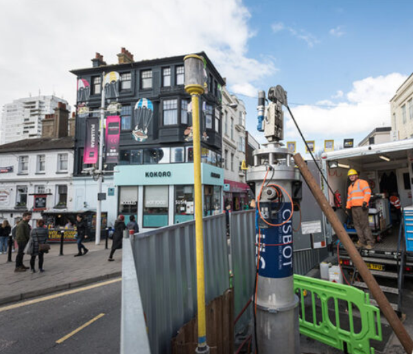CISBOT rehabilitates gas main on major bus route in Brighton | ULC Robotics
