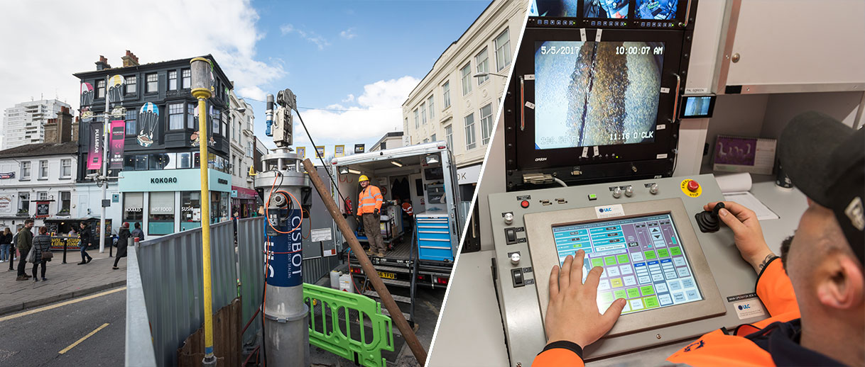 CISBOT rehabilitates gas main on major bus route in Brighton | ULC Robotics